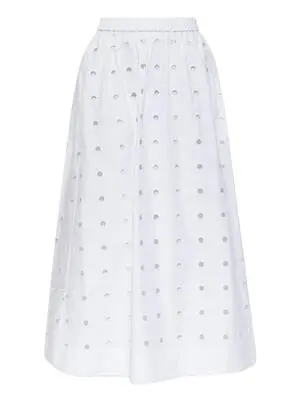 Posse Peggy Lace Skirt - White