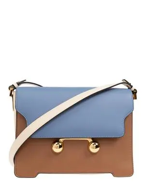 Marni Trunkaroo Medium Shoulder Bag - Blue