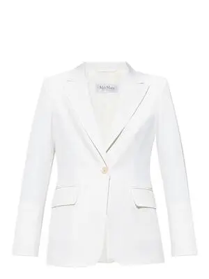Max Mara Wool Blazer - White