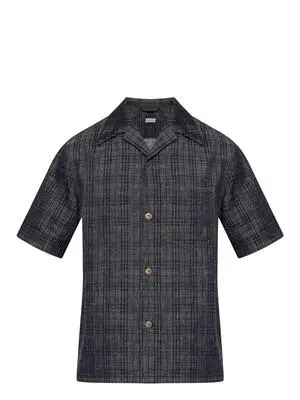 Burberry Short-sleeved Shirt - Navy Blue