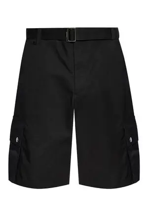 Jacquemus Pocketed Cotton-linen Shorts - Black