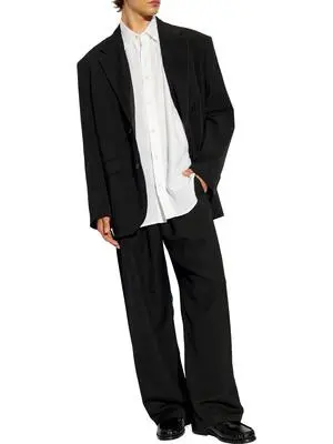 Acne Studios Loose Fit Trousers - Black
