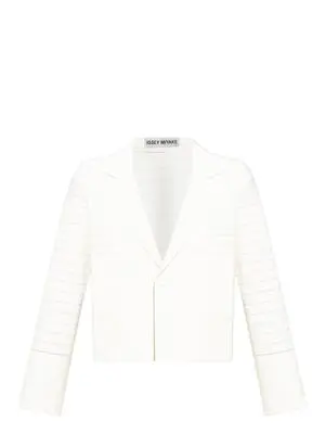 Issey Miyake Single-breasted Jacket - Cream