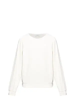 LEMAIRE Cotton Crewneck Sweatshirt - Cream