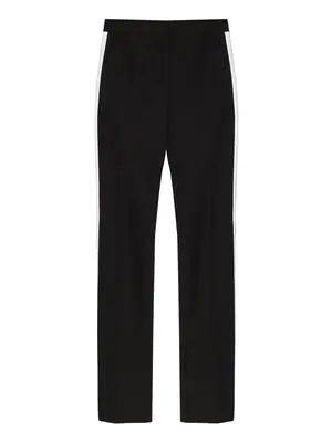 Moschino Side-striped Trousers - Black
