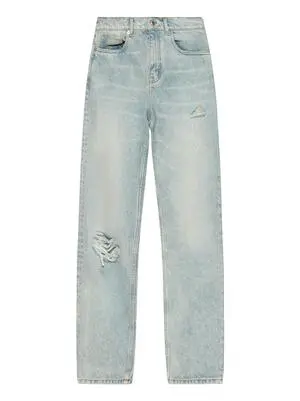 Zadig&Voltaire Tapered Rigid Denim Jeans - Light Blue