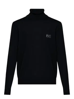 Dolce & Gabbana Wool Turtleneck - Black