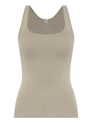 TOTÊME Spaghetti Strap Top - Grey