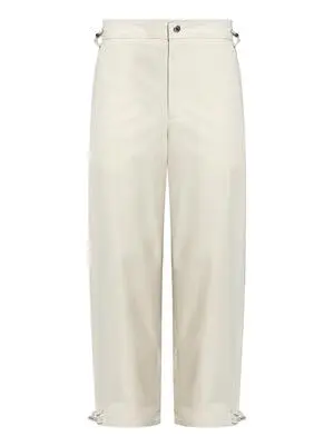 MONCLER Loose-Fit Cotton Trousers