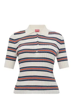 Kenzo Striped Knit Top - Multicolour