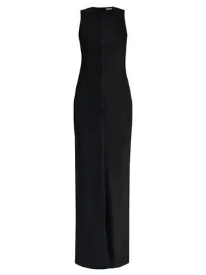 Ami Sleeveless Maxi Dress - Black