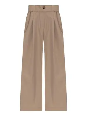 Moncler Wide-leg Trousers - Beige