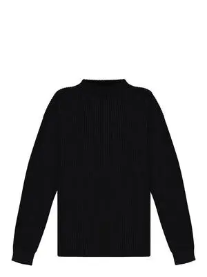 JIL SANDER Wool Sweater - Black