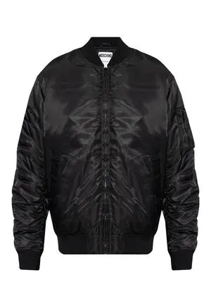 Moschino Padded Bomber Jacket - Black