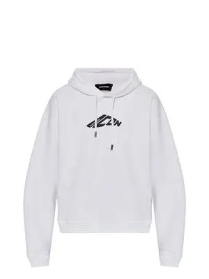 DSQUARED2 Logo Cotton-Blend Hoodie
