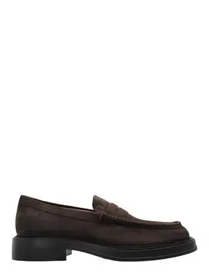 TOD’S Suede Loafers - Black