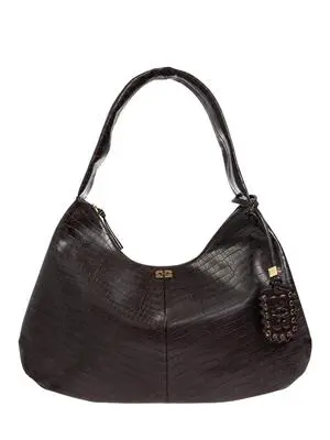 GANNI Hobo Shoulder Bag - Brown