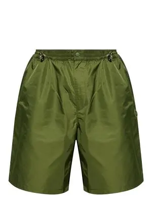 Kenzo Logo Patch Shorts - Green