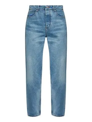 Ami Tapered Leg Jeans - Blue