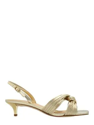 Michael Kors Alessia High-heeled Sandals - Gold