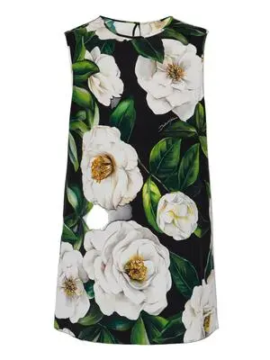 Dolce & Gabbana Floral-motif Top - Multicolour