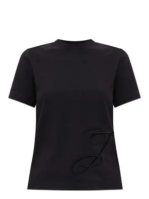 Jacquemus Logo T-shirt - Black
