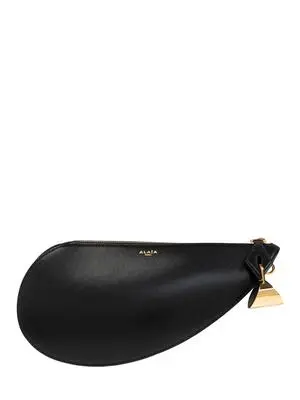 Alaïa Le Demi-coeur Clutch - Black
