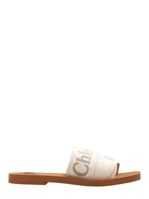Chloé Mila Slides - Beige