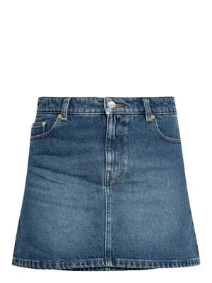 A.p.c. Denim Mini Skirt - Navy Blue