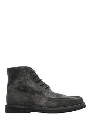 Marsèll Suede Ankle Boots - Grey