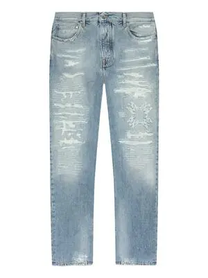 Amiri Vintage-effect Jeans - Blue