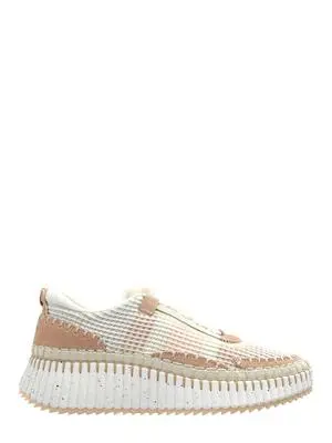 Chloé Nama Sneakers Cream