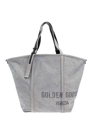 GOLDEN GOOSE Venezia Shopper Bag - Grey