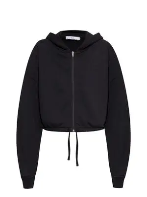 IRO PARIS Orita' Short Hoodie - Black