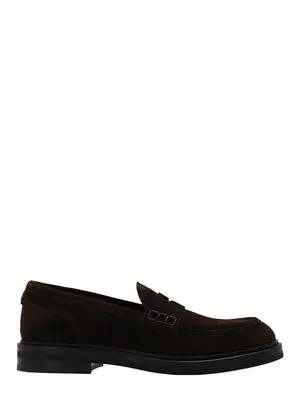 Dolce & Gabbana Suede Loafers - Brown
