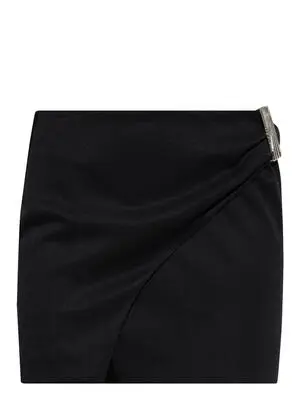 Attico Short Skirt - Black