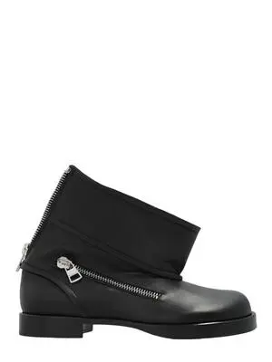 JW Anderson Leather Ankle Boots - Black