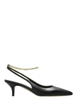 MARIA LUCA Slingback Stiletto Heel - Black