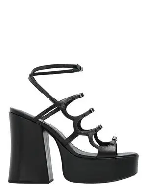 Marc Jacobs Kiki Platform Sandals - Black