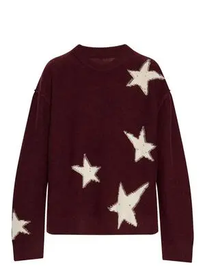 Zadig&Voltaire Markuz Cashmere Sweater - Burgundy