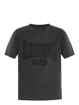 Alexander Wang Loose-fit T-shirt With Designer Print - Grey