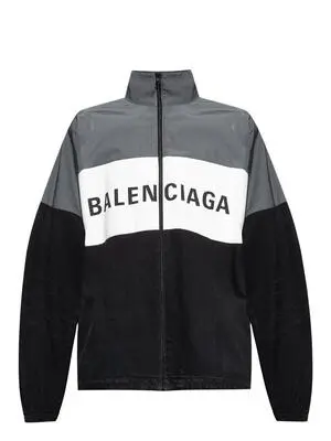 Balenciaga Logo Jacket - Grey