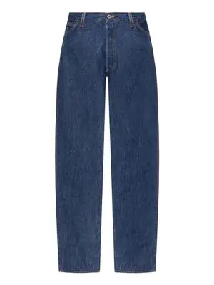 RE/DONE X Levi's High-waisted Straight Leg Jeans - Blue