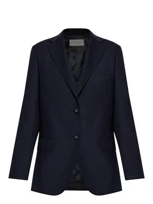 Officine Générale Charlene' Wool Blazer - Navy Blue