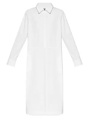 JIL SANDER Shirt Dress - White