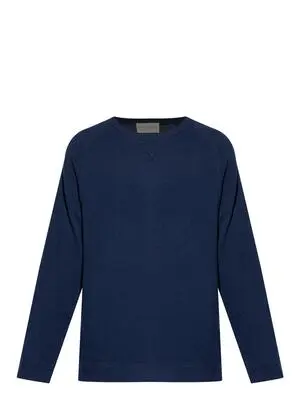 Officine Générale Nate' Cashmere Sweater - Navy Blue