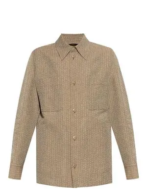 Fendi Wool Jacket - Brown