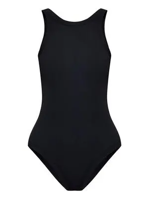 TOTEME Ribbed Bodysuit - Black