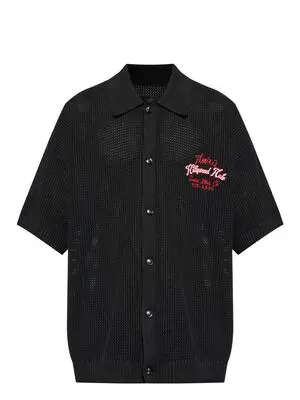 Amiri Shirt With Logo - Black