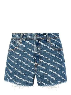 Alexander Wang Denim Shorts - Blue